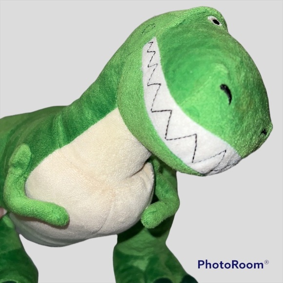 Disney | Toys | Disney Store Plus Pixar Toy Story Rex Green Dinosaur ...